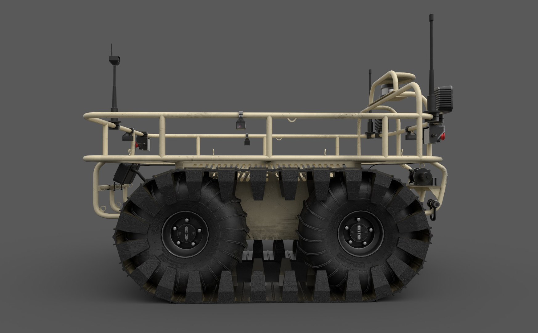 Probot Ground Vehicle 3D - TurboSquid 2075588