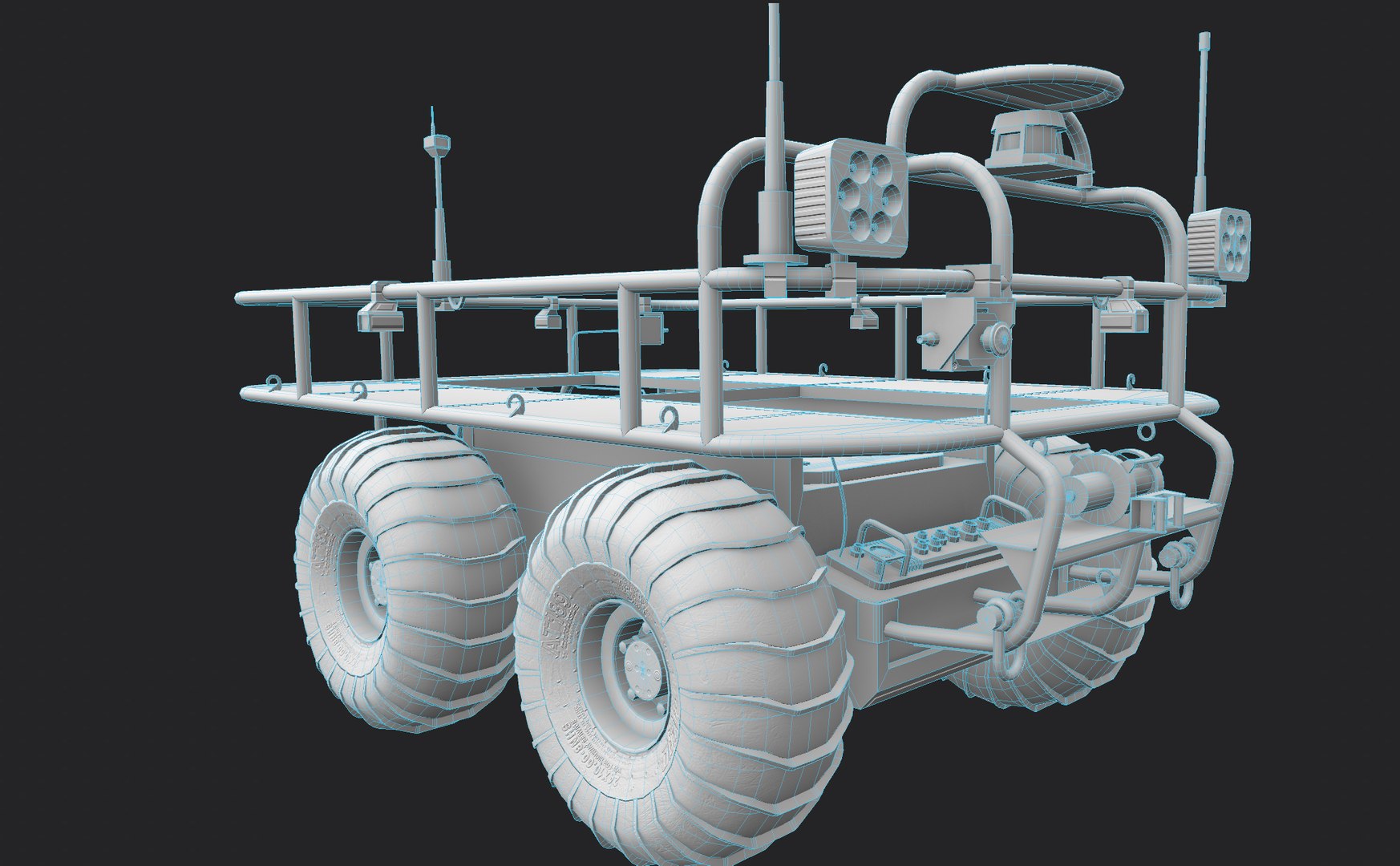 Probot Ground Vehicle 3D - TurboSquid 2075588