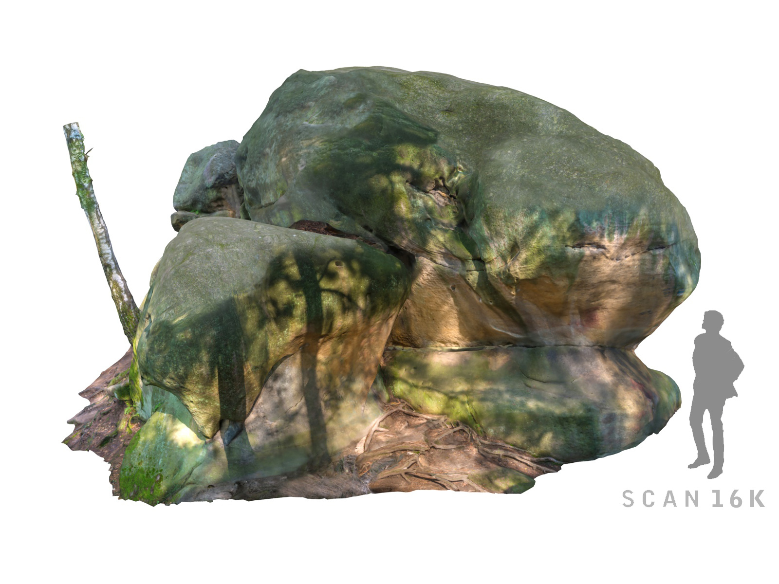 boulders stone 3d model