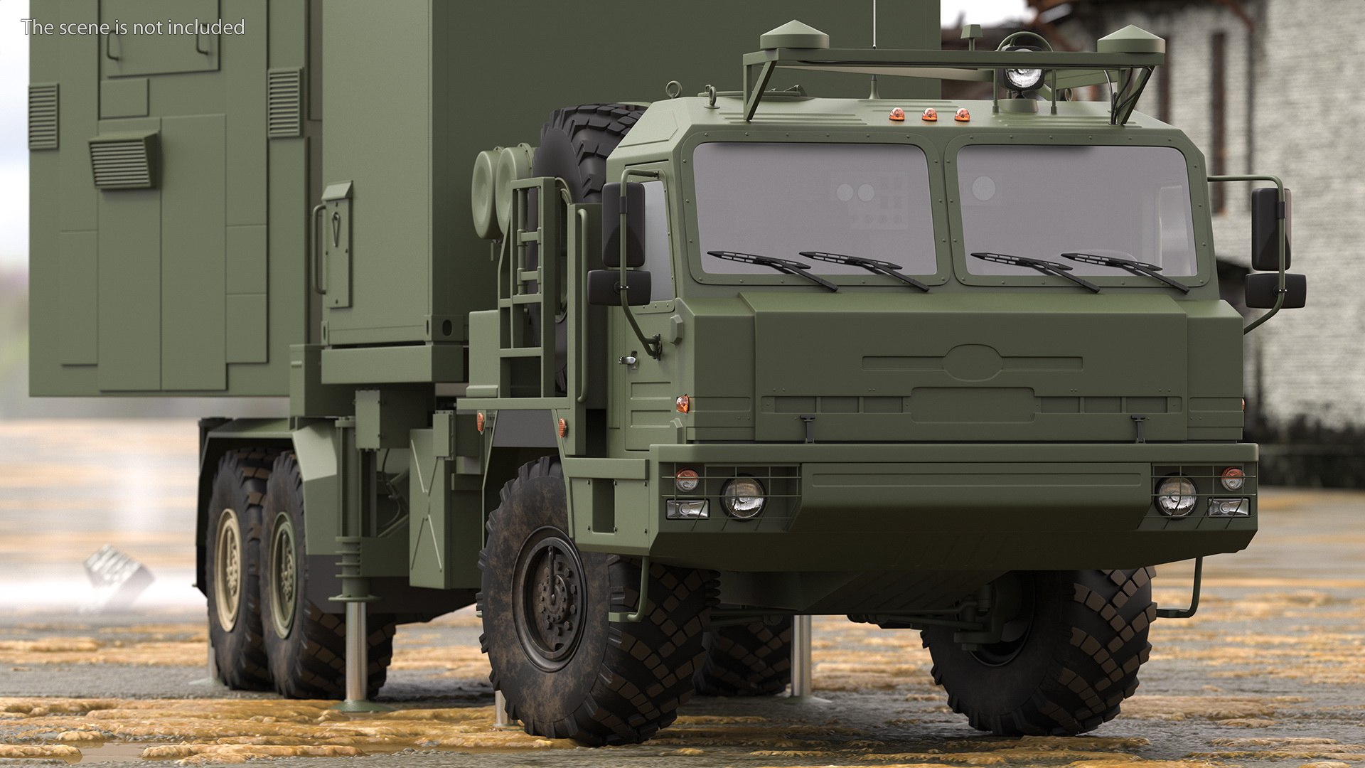 3D model mobile tracking radar vityaz - TurboSquid 1703480