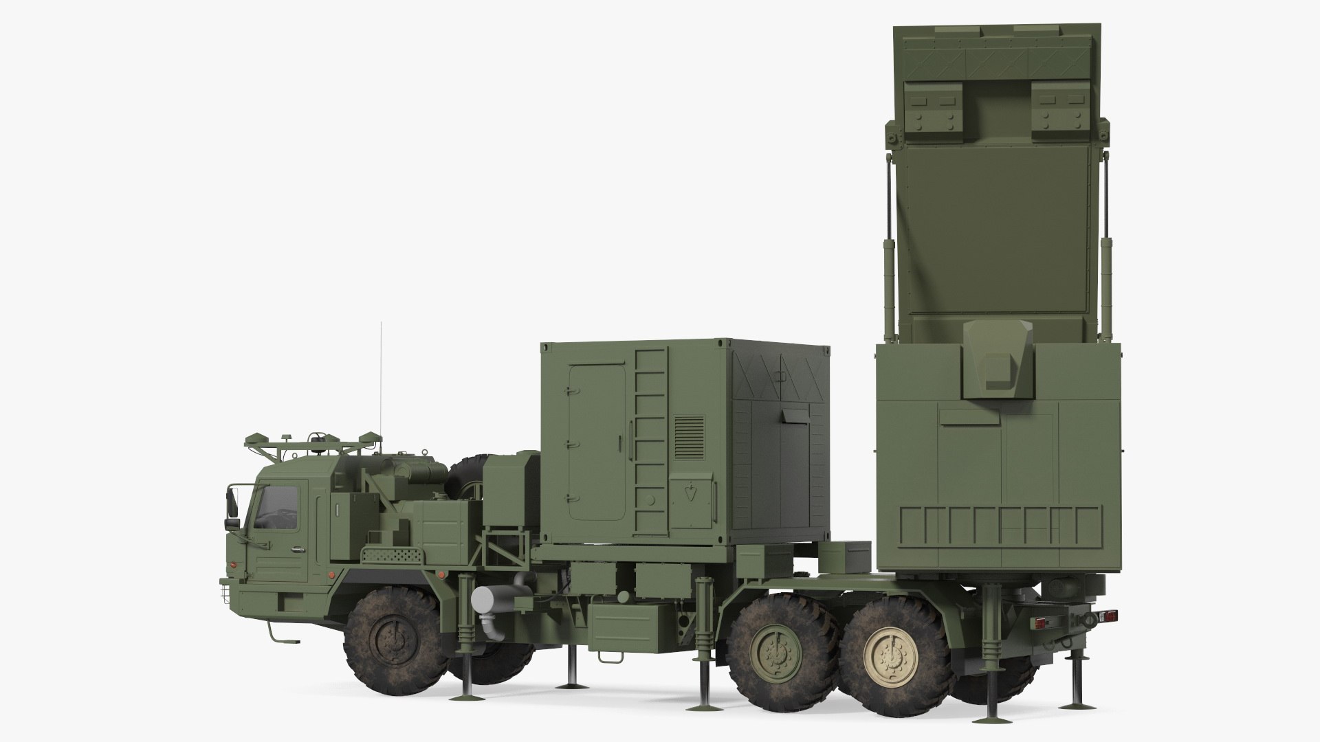 3D model mobile tracking radar vityaz - TurboSquid 1703480