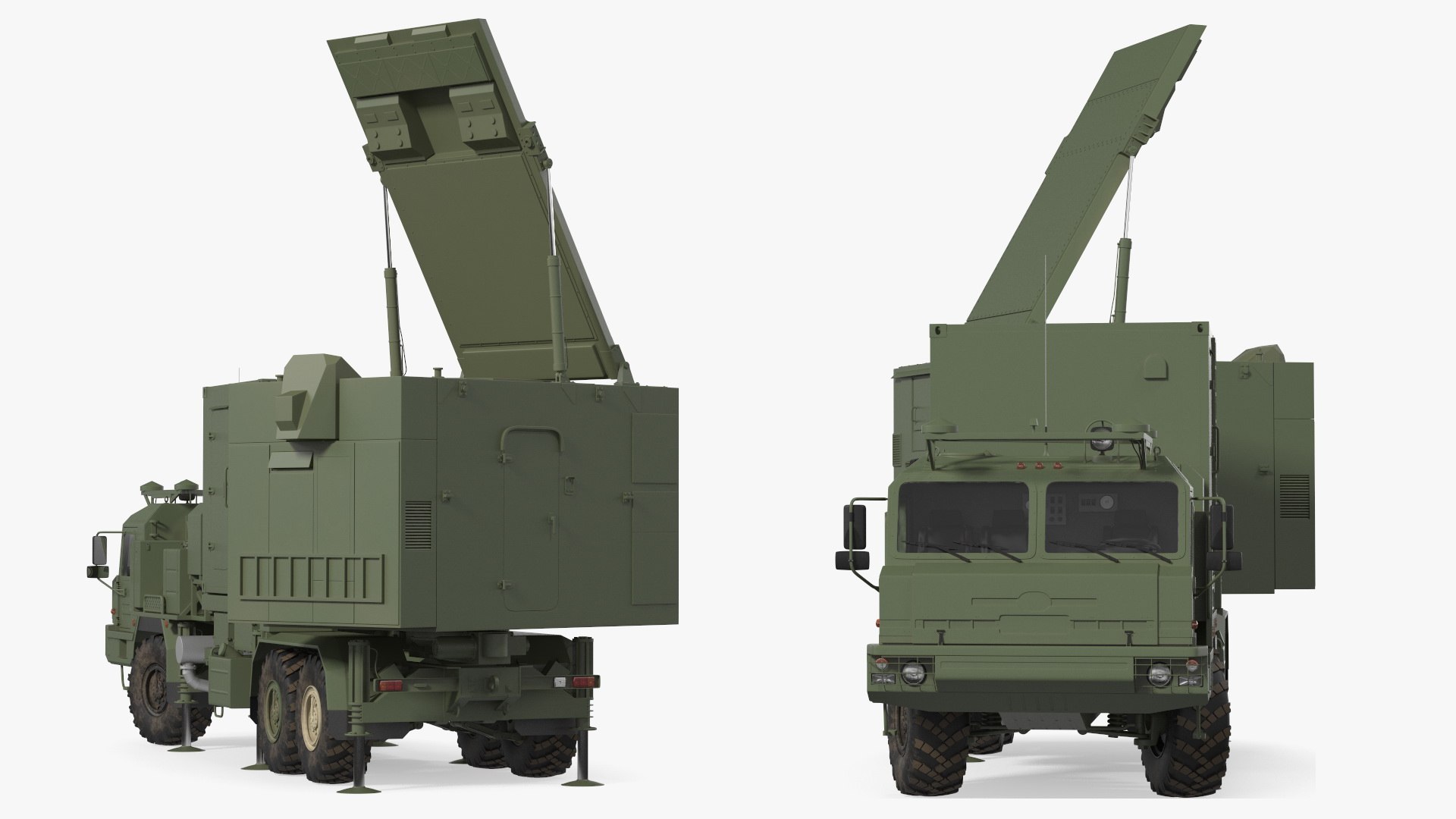 3D model mobile tracking radar vityaz - TurboSquid 1703480