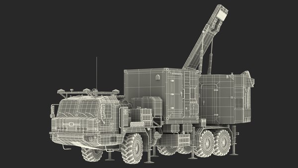 3D model mobile tracking radar vityaz - TurboSquid 1703480
