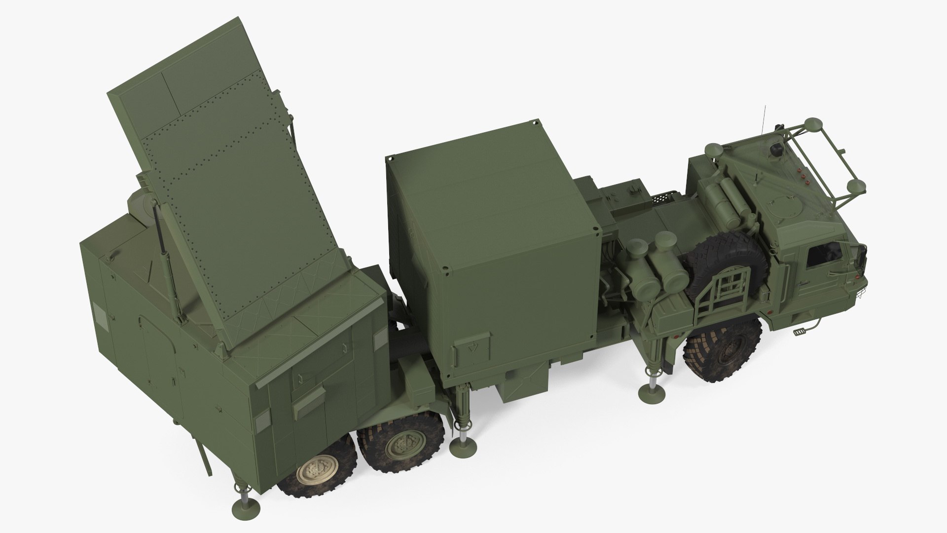 3D model mobile tracking radar vityaz - TurboSquid 1703480