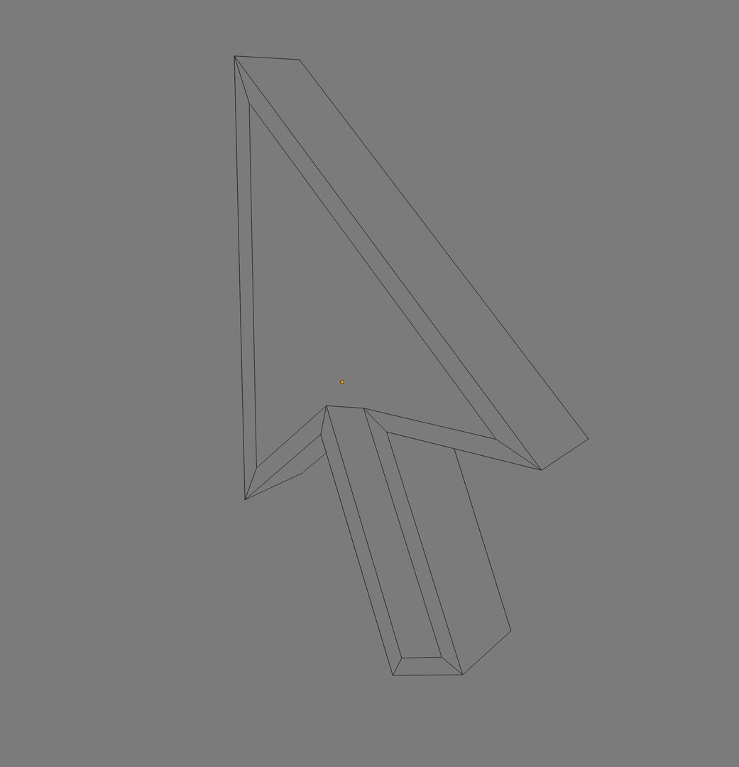 3D Cursor Icon Model - TurboSquid 1609442
