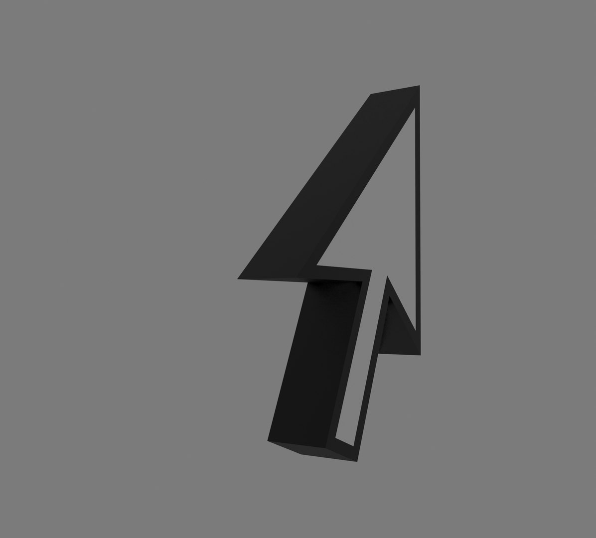 3D Cursor Icon Model - TurboSquid 1609442