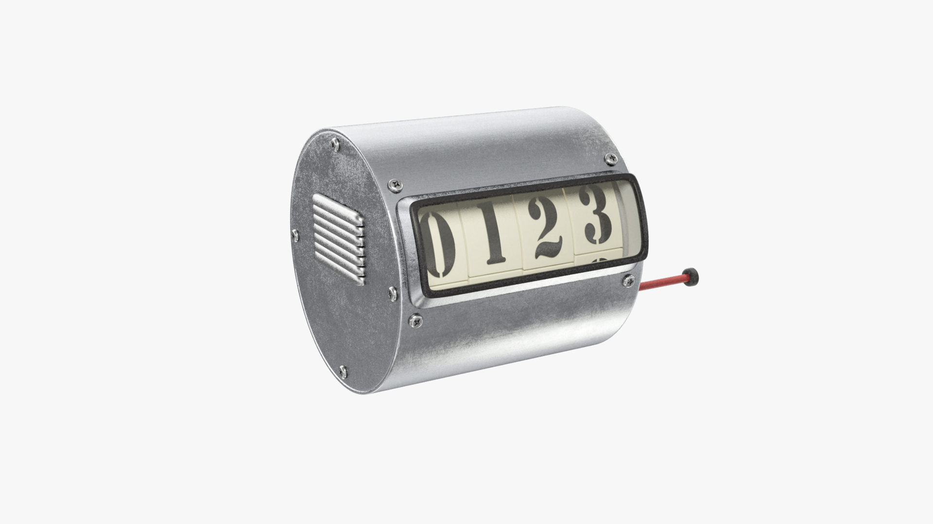 Mechanical Counter 3D Model - TurboSquid 1506745
