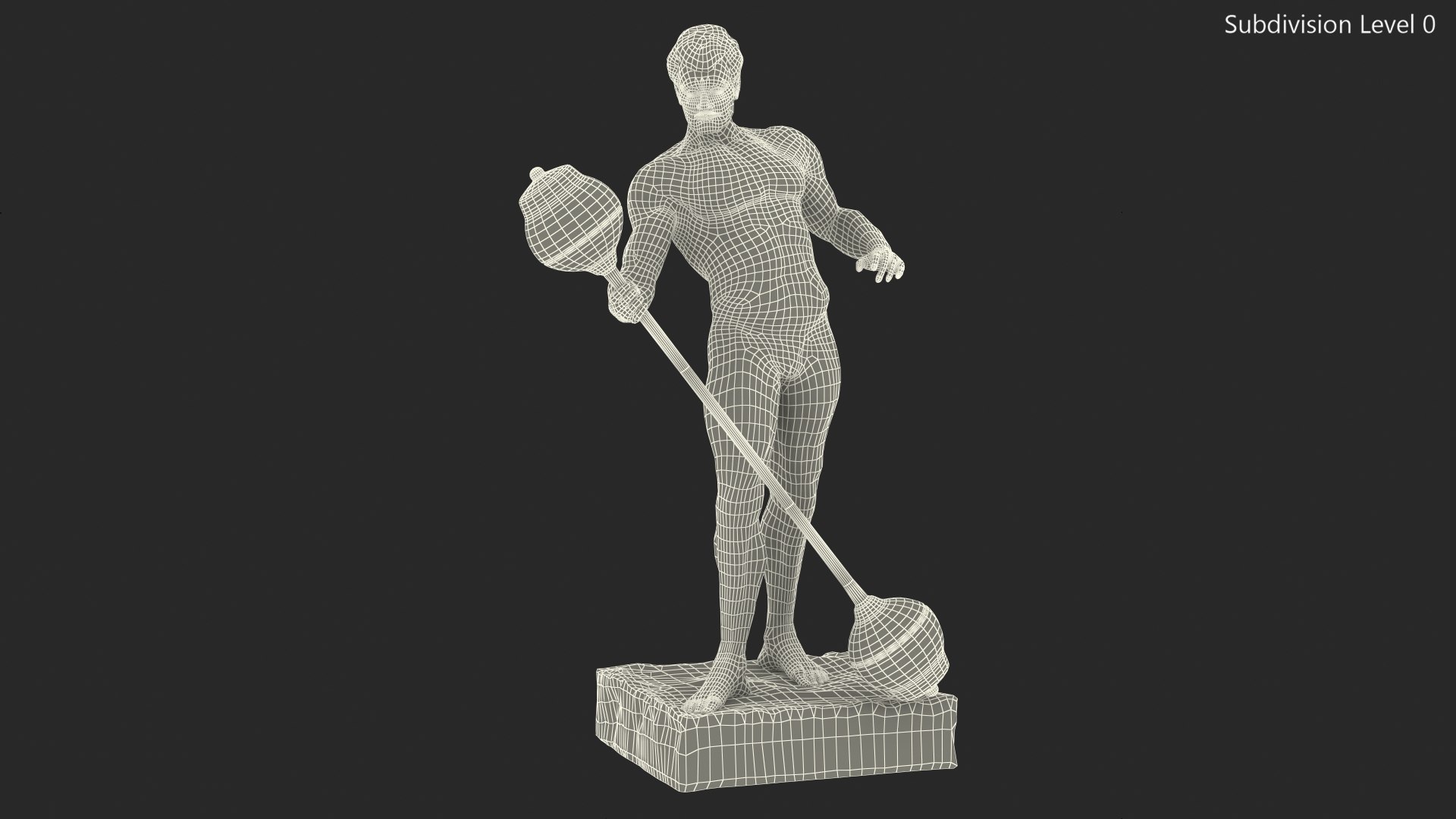 Gold Mr Olympia Sandow Statue 3D - TurboSquid 1832857