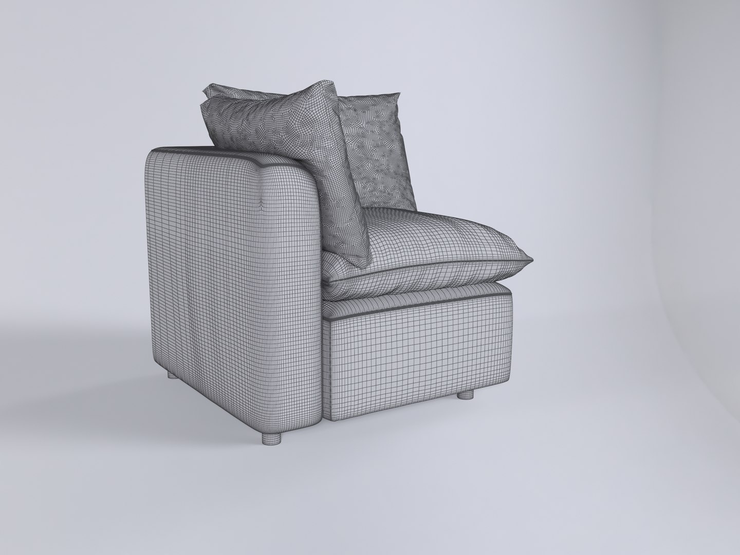 3D MOONLIGHT Corner White Model - TurboSquid 1943975