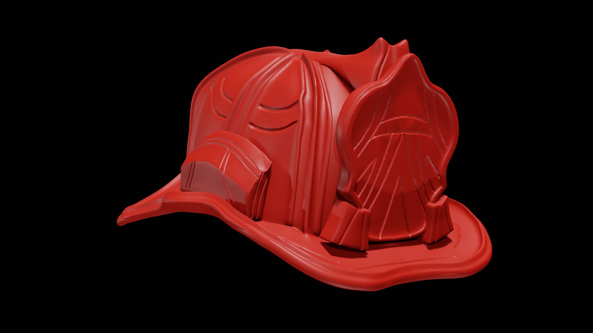 3D Firefighter Helmet - TurboSquid 1872442
