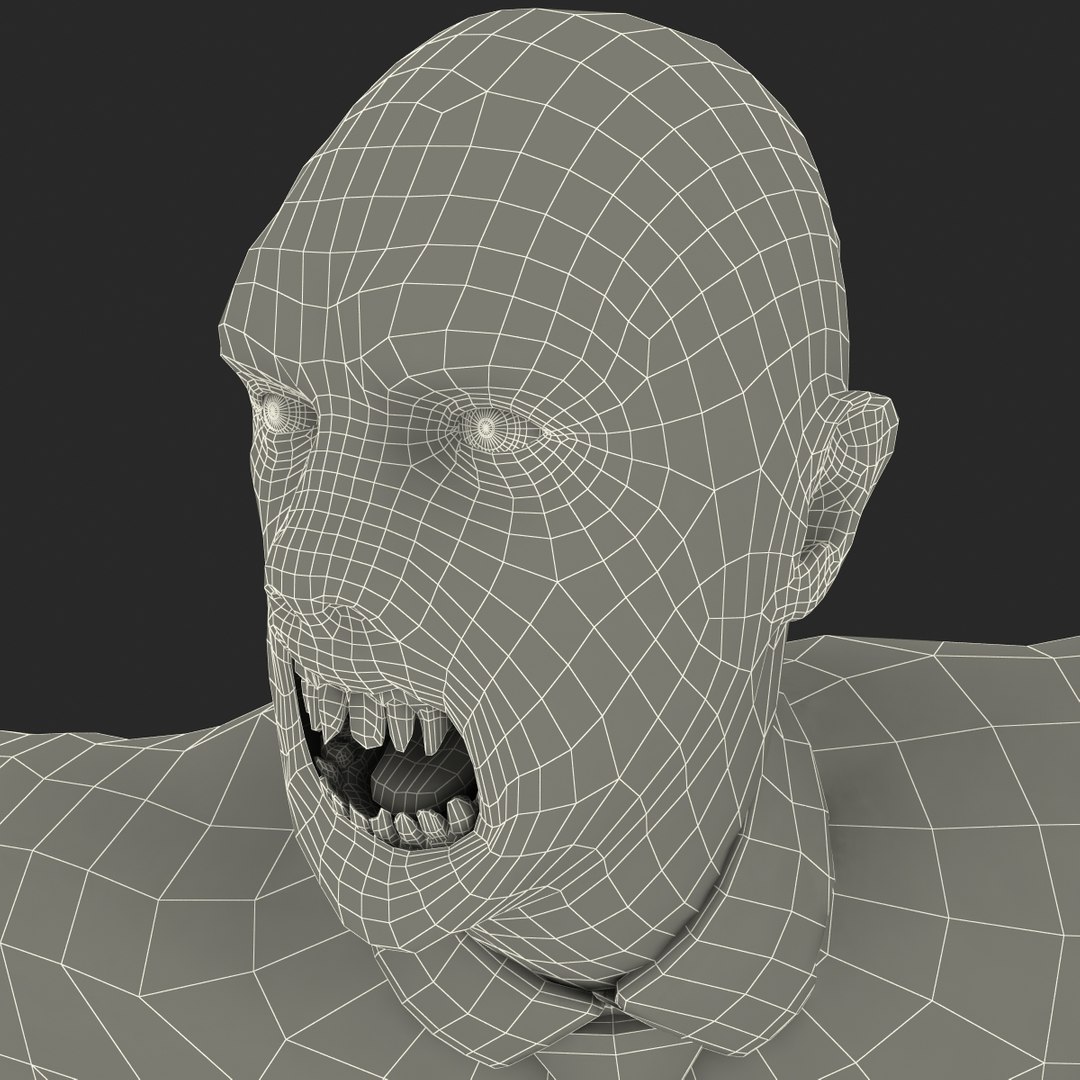 zombie 2 pose 3d model