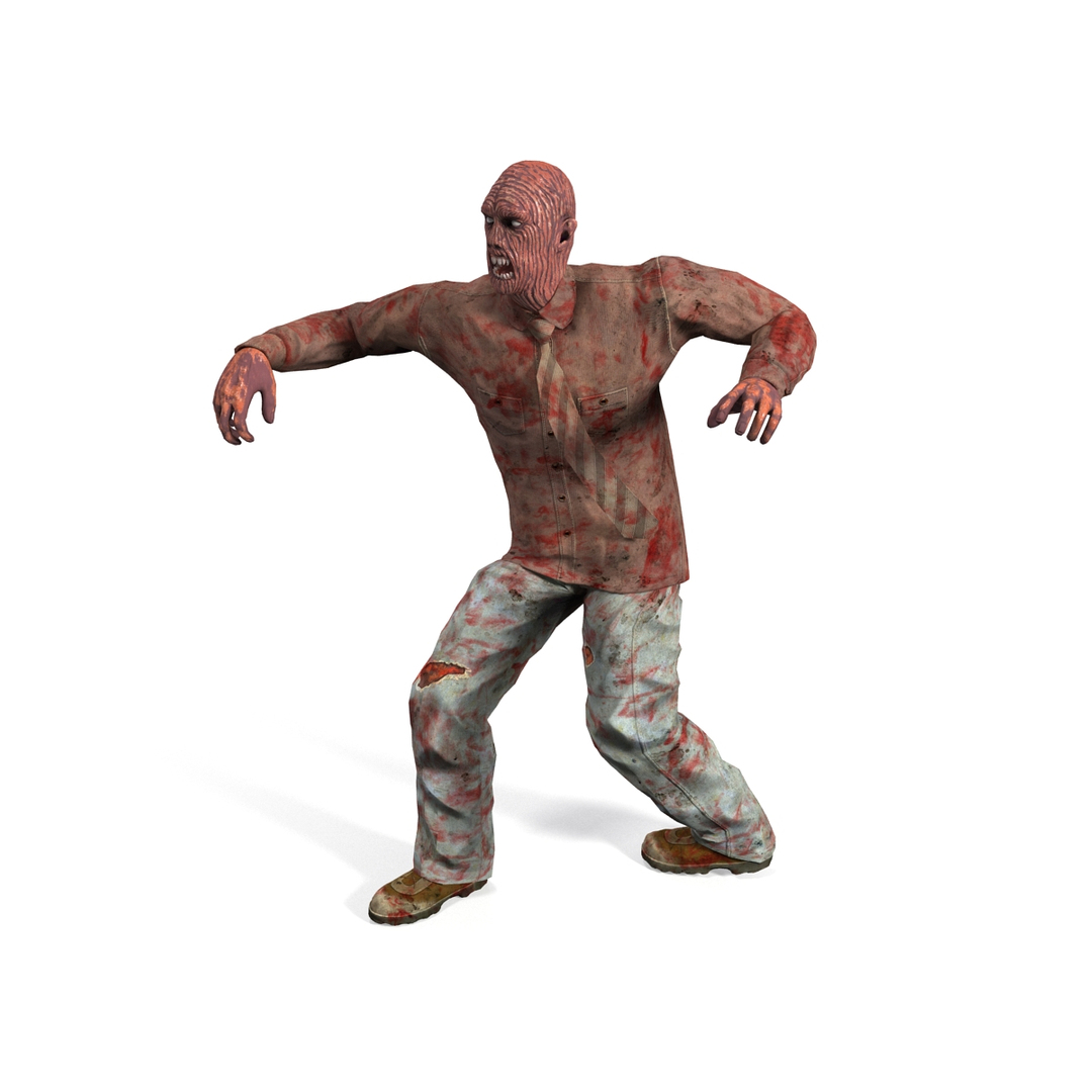 Zombie 2 Pose 3d Model