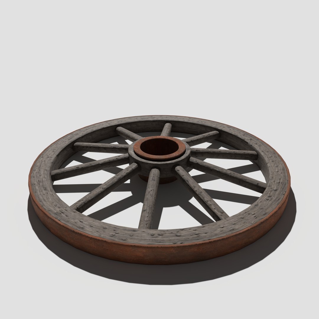 Pbr Cart Wheel 3D Model - TurboSquid 1551441