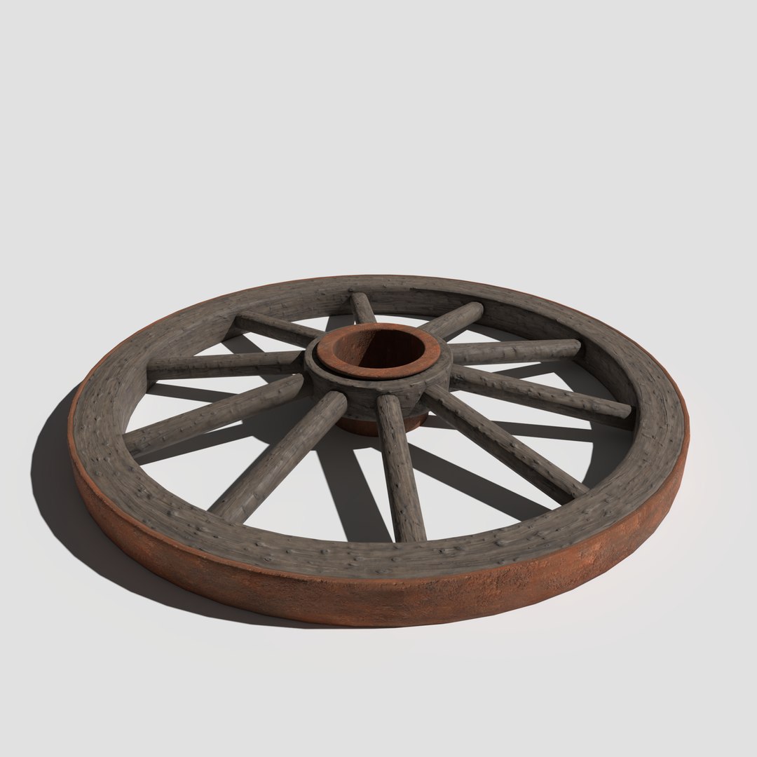 Pbr Cart Wheel 3D Model - TurboSquid 1551441