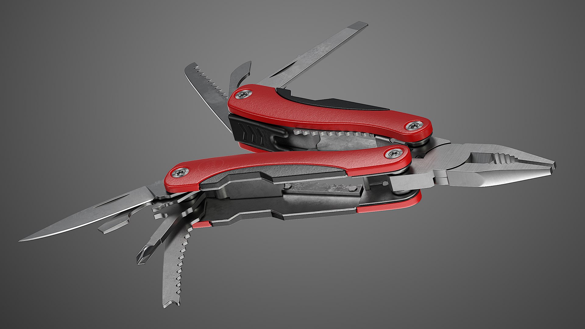 Multi Tool 3D Model - TurboSquid 1445034