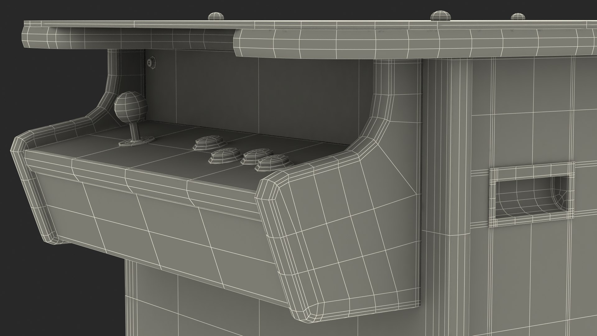 ArcadePro Mars 55 Cocktail Arcade Machine 3D model - TurboSquid 1736977