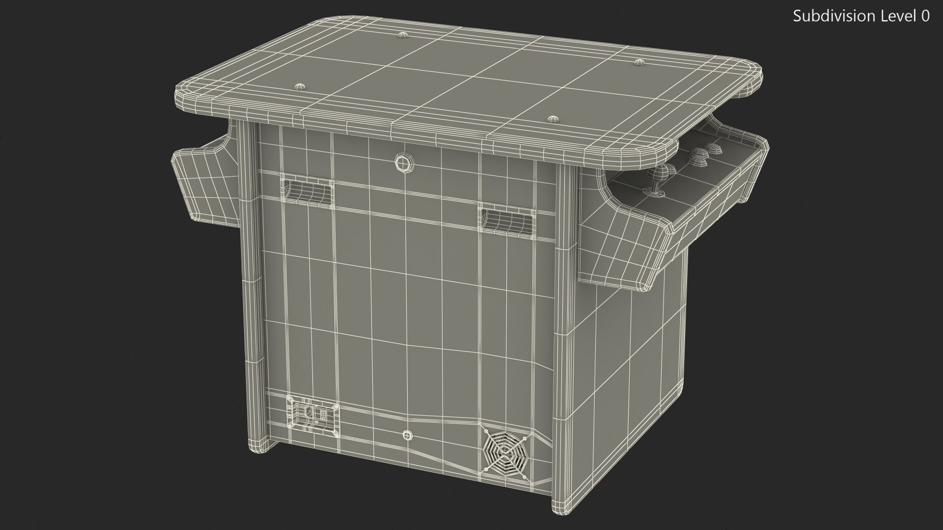 ArcadePro Mars 55 Cocktail Arcade Machine 3D model - TurboSquid 1736977