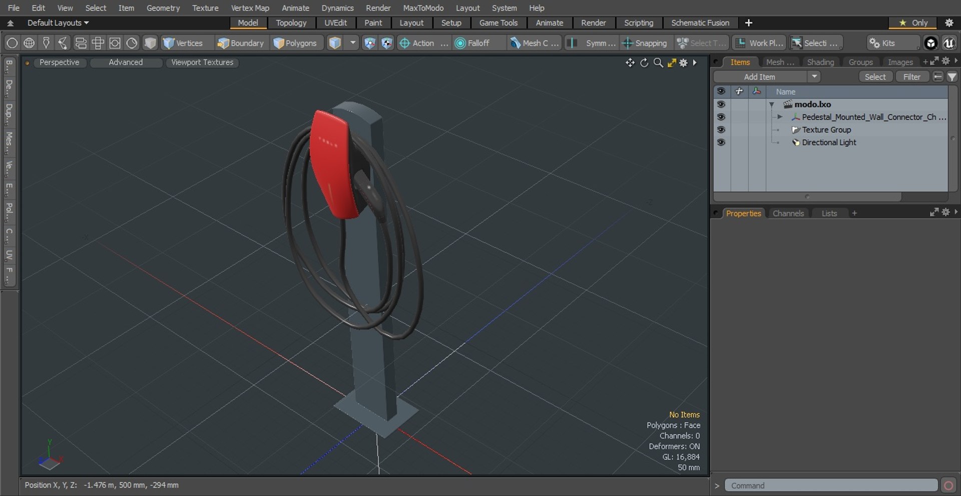 Pedestal Mounted Wall Connector Charger Tesla Red 3D Model - TurboSquid ...