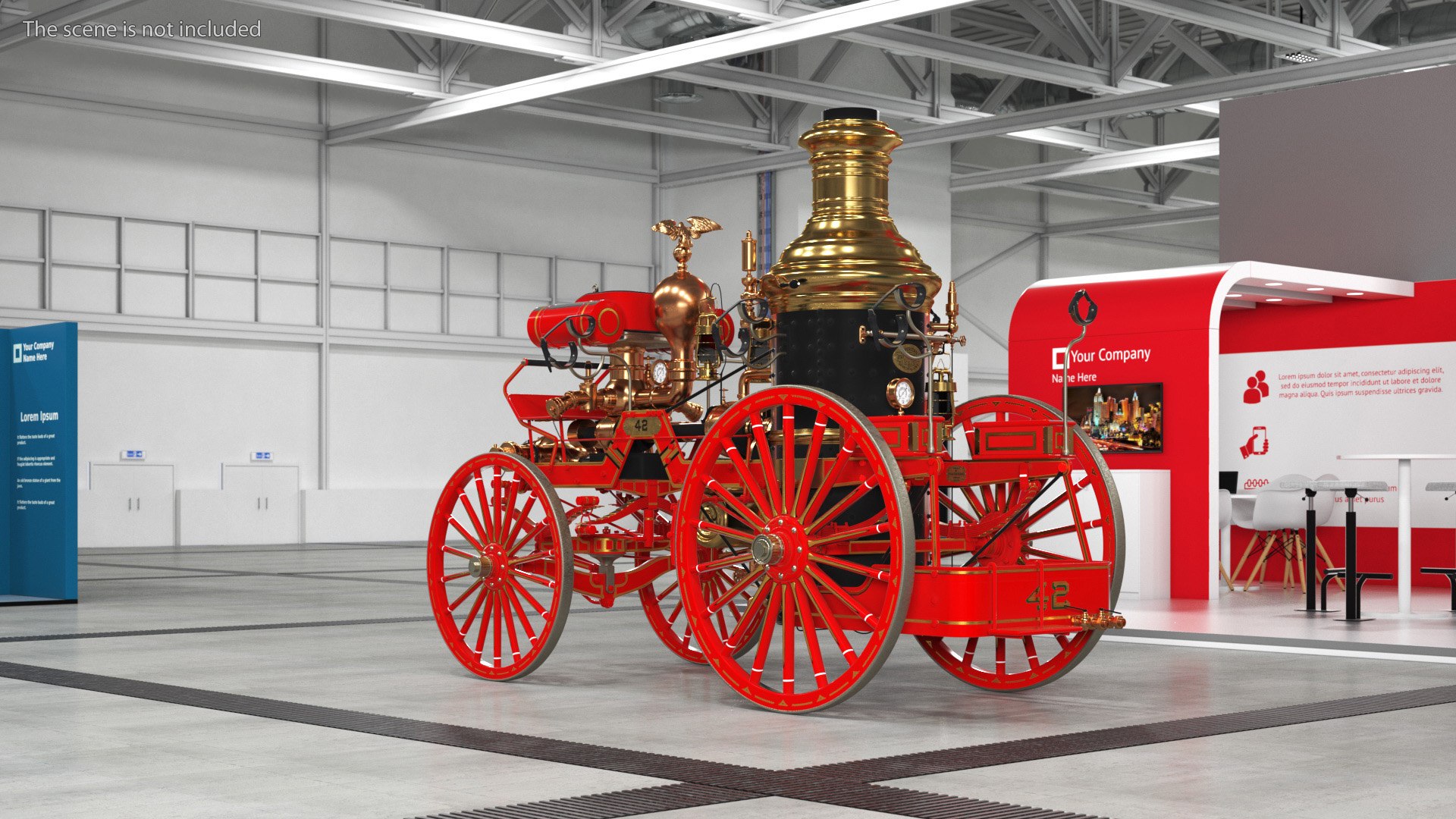 3D Steam Fire Engine Horse Drawn 1894 - TurboSquid 2351944