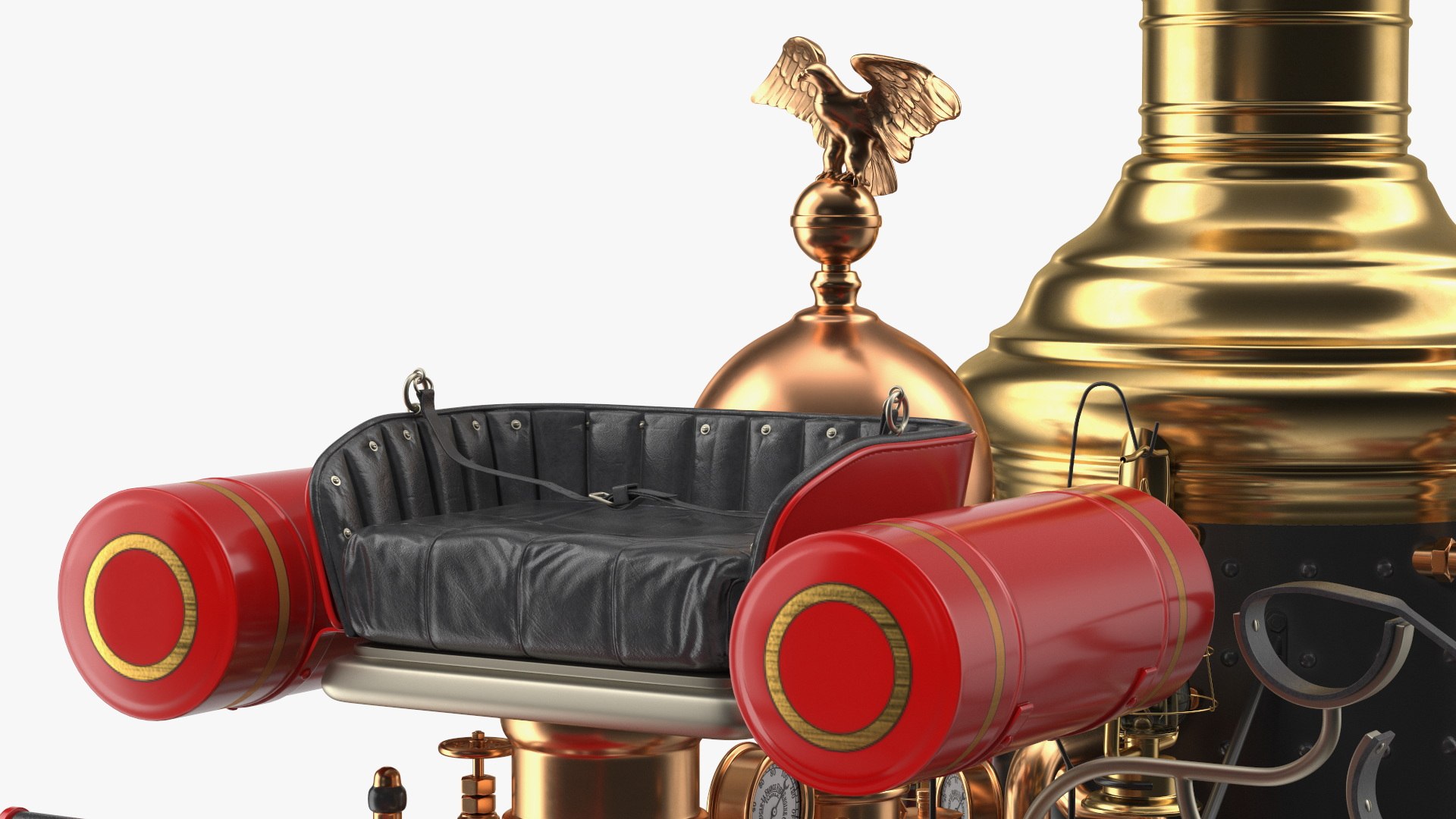 3D Steam Fire Engine Horse Drawn 1894 - TurboSquid 2351944