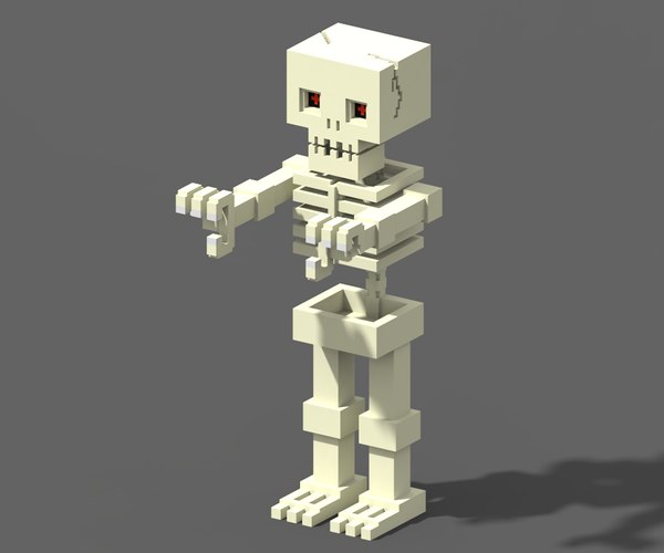 modèle 3D de Voxel Ghost - TurboSquid 1342664