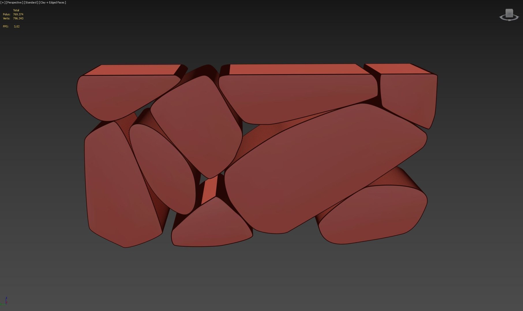 3D Stones Console - TurboSquid 2182368