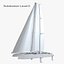 3d Model Of Catamaran Class Ac 45