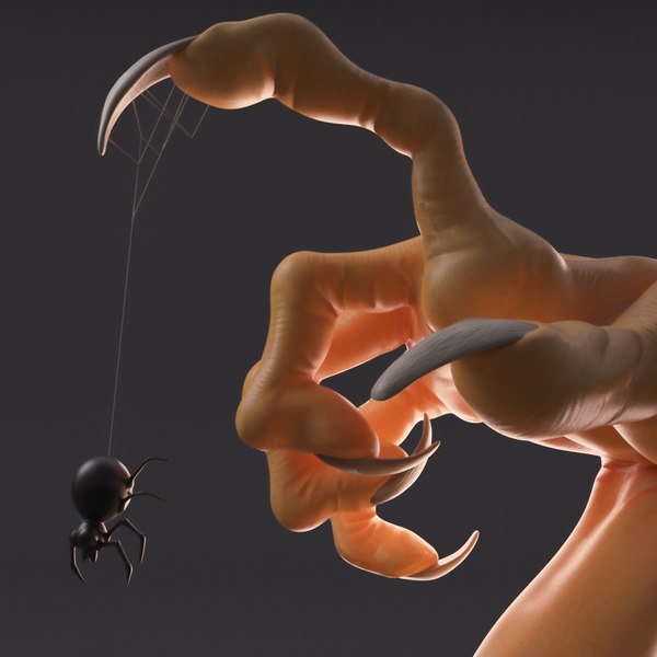 Hand scary 3D - TurboSquid 1416866