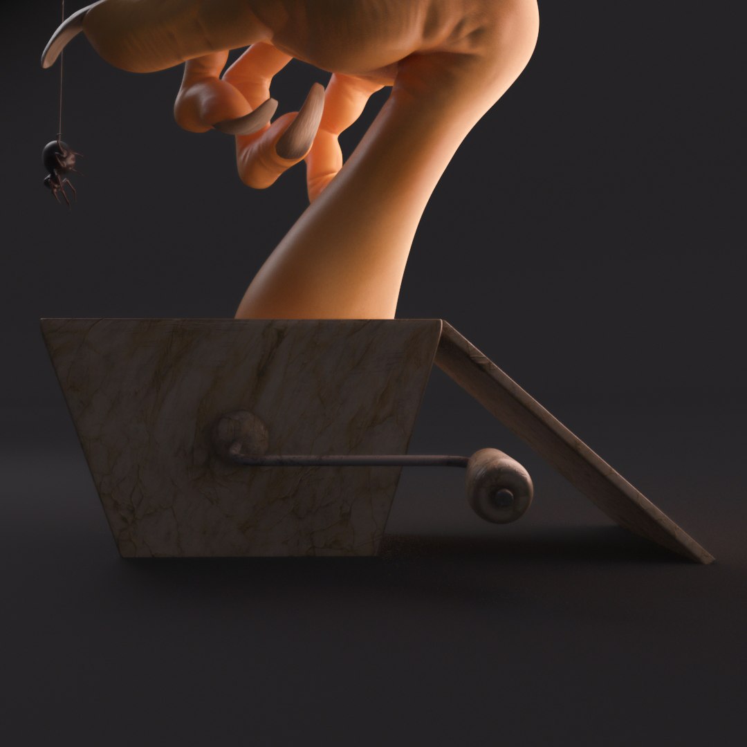 Hand Scary 3D - TurboSquid 1416866