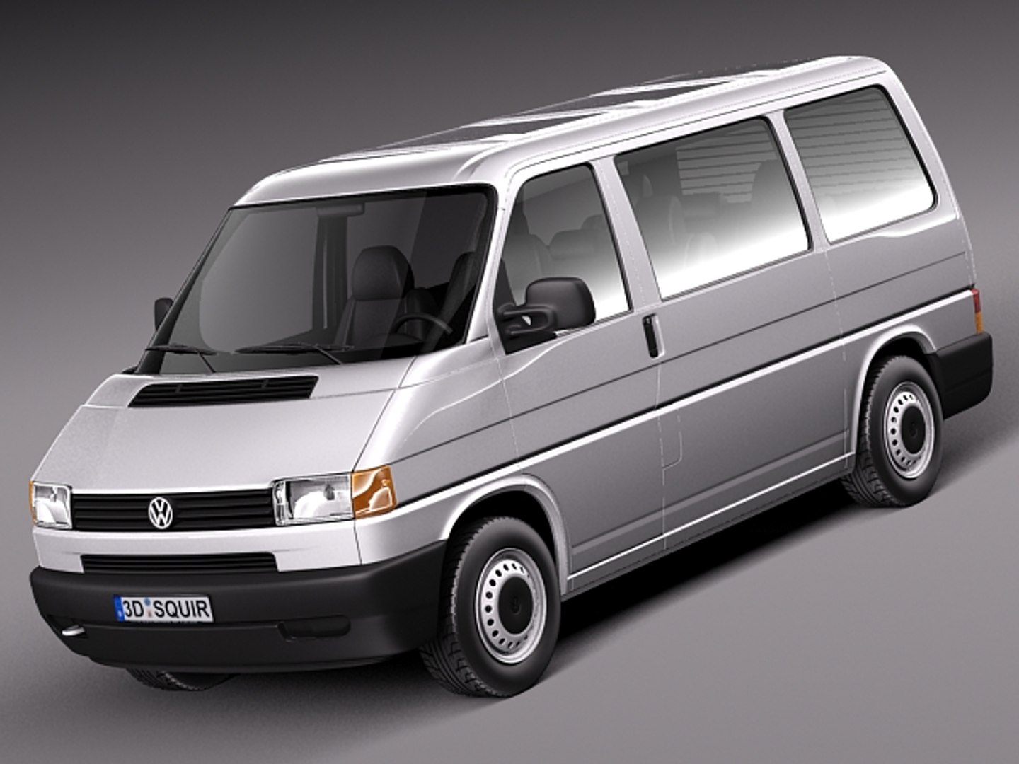 Germany Van 1990 Volkswagen 3d Obj