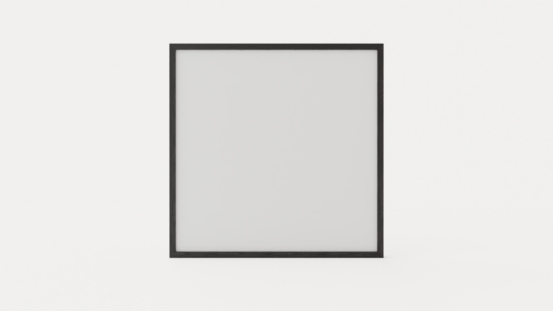 Framed Picture - Neutral Geometrics II 3D Model - TurboSquid 2213074