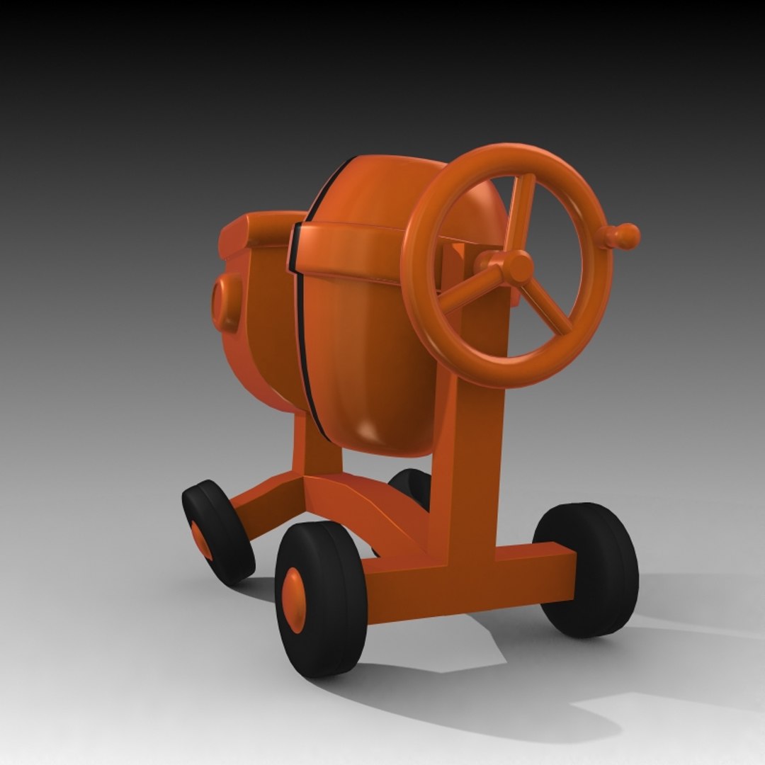 3d Model Dizzy Bob Builder