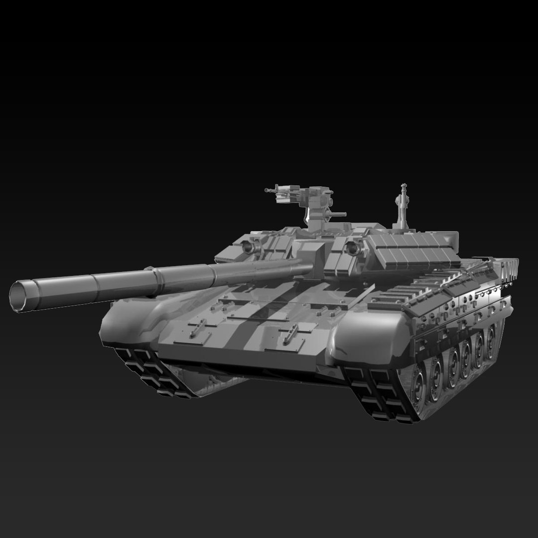 3d T-84 Battle Tank