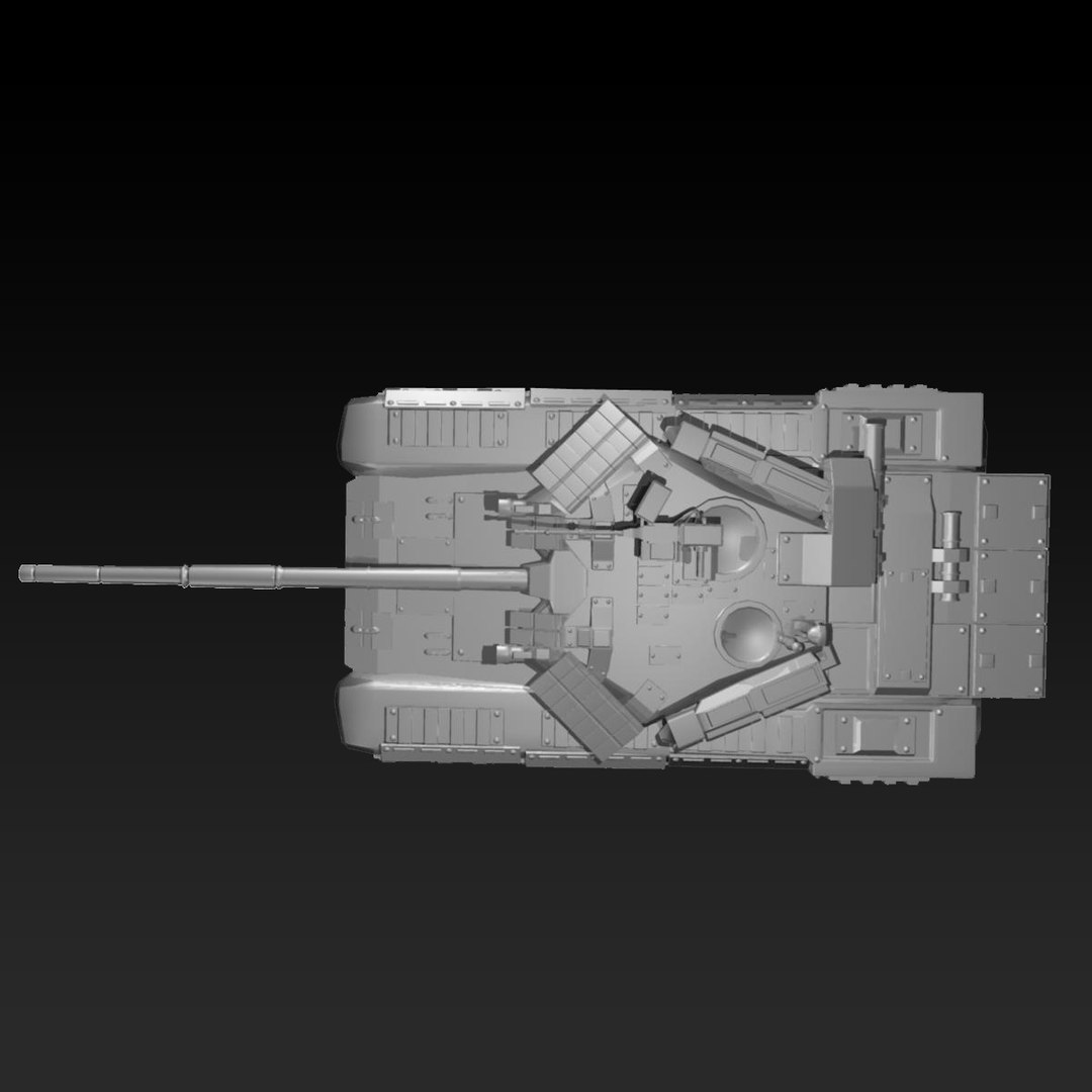 3d T-84 Battle Tank