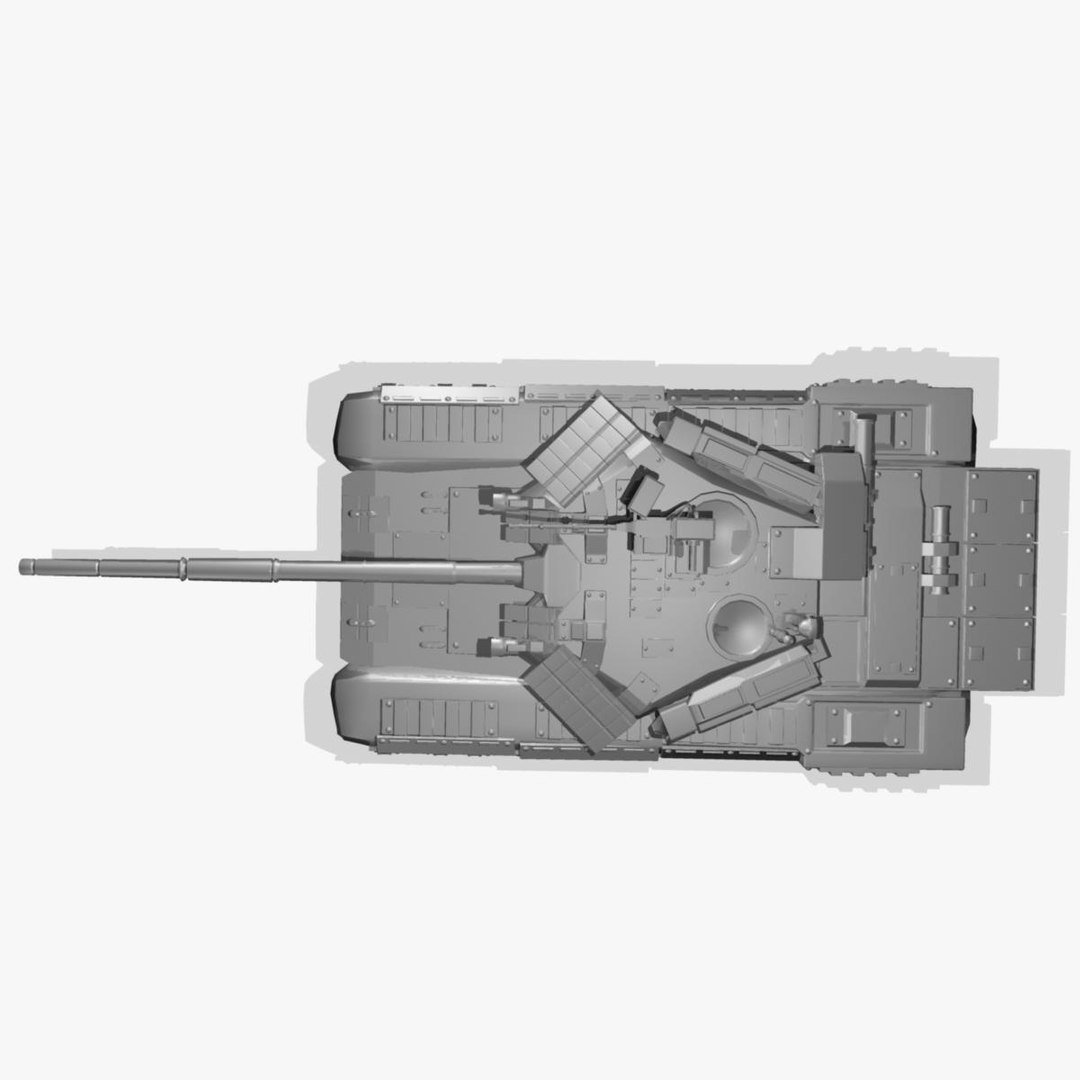 3d T-84 Battle Tank