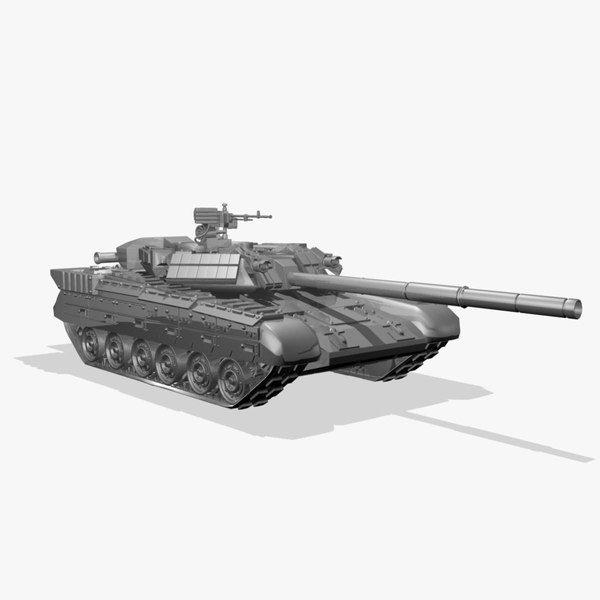 3d t-84 battle tank