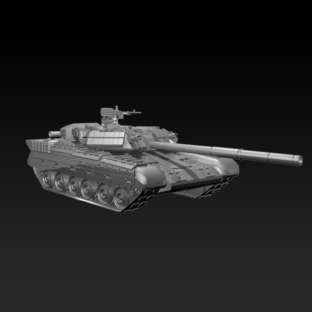 3d T-84 Battle Tank