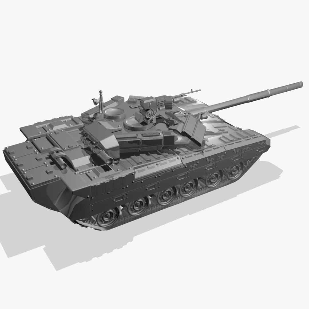 3d T-84 Battle Tank