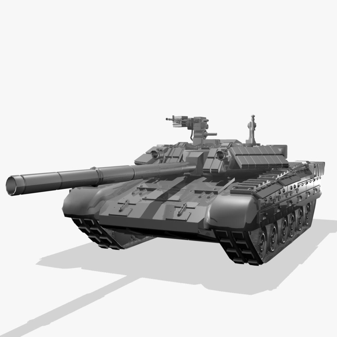 3d T-84 Battle Tank