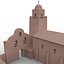 3d Spanish Mission Model