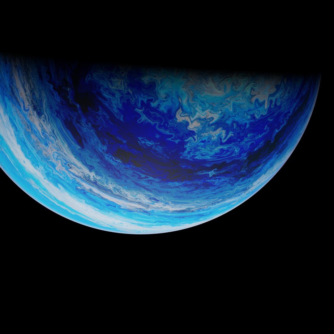 Exoplanet Alien Planet Gas 3D Model - TurboSquid 1620877