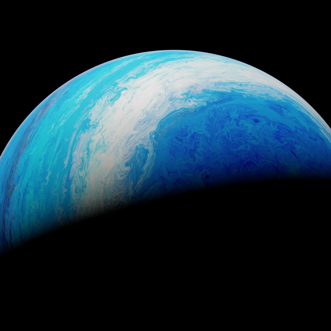 Exoplanet Alien Planet Gas 3D Model - TurboSquid 1620877