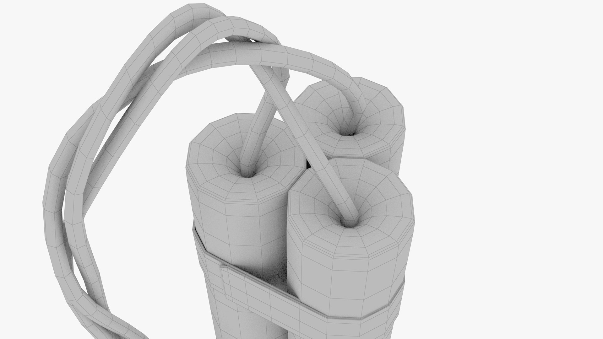 3D tnt dynamite explosives model - TurboSquid 1449884