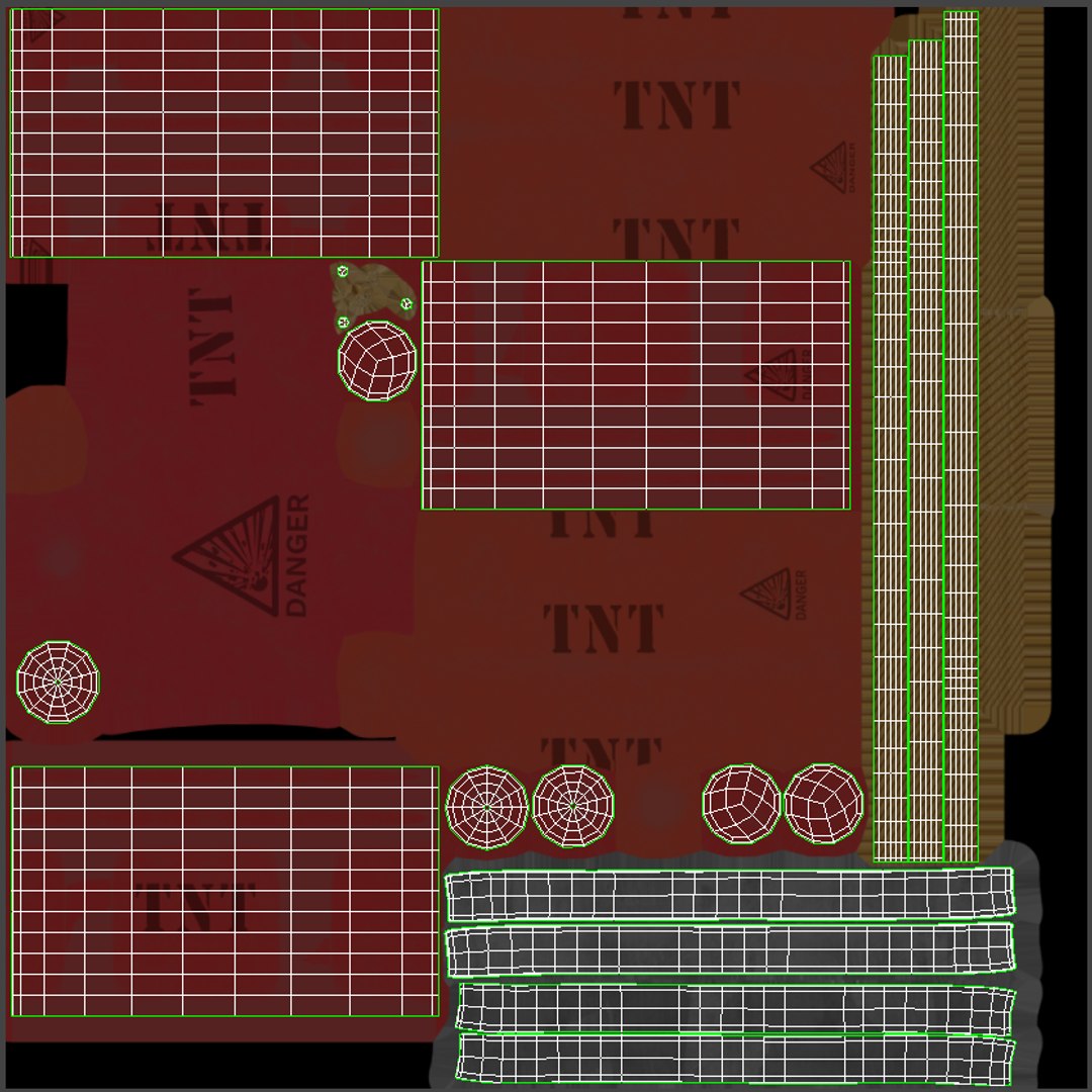 3D tnt dynamite explosives model - TurboSquid 1449884