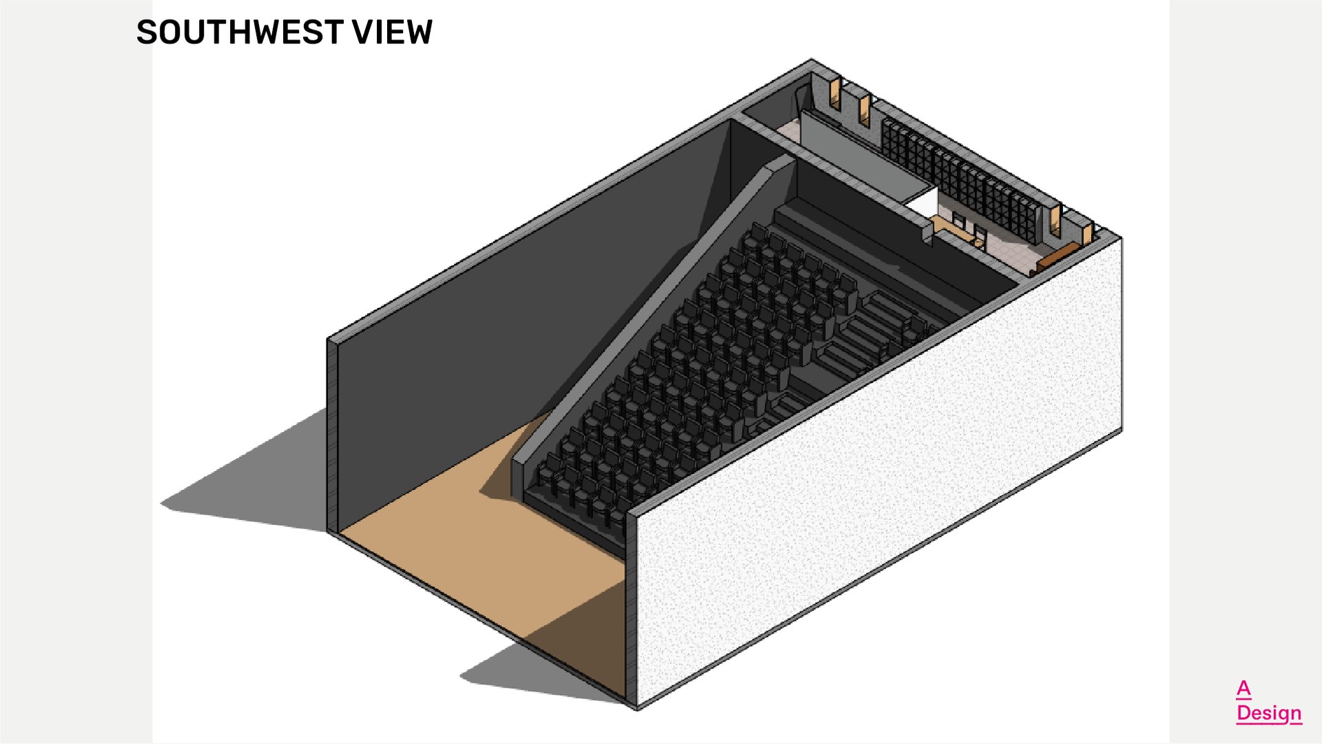 Cinema Hall Or Movie Theater - Revit Model 3D Model - TurboSquid 2017862