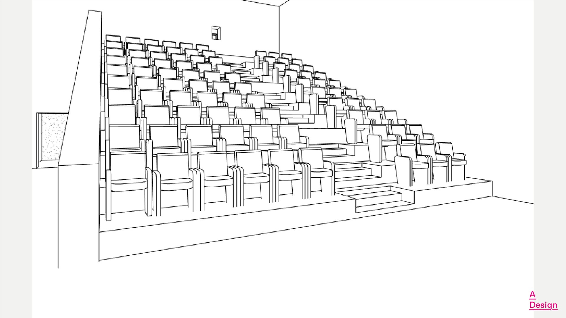 Cinema Hall Or Movie Theater - Revit Model 3D Model - TurboSquid 2017862