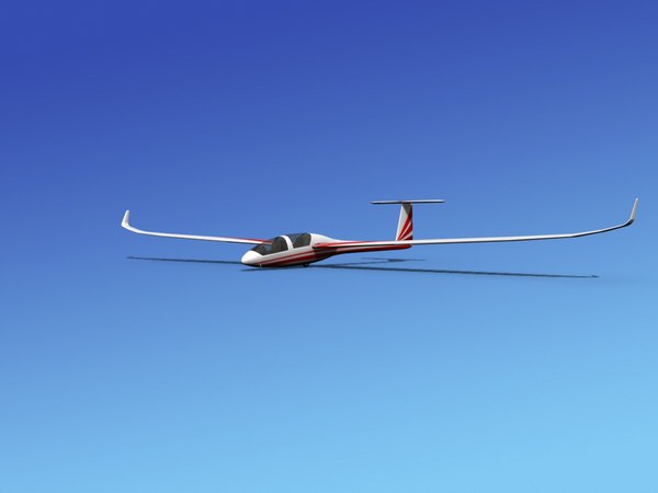 3d model dg-1000 glider