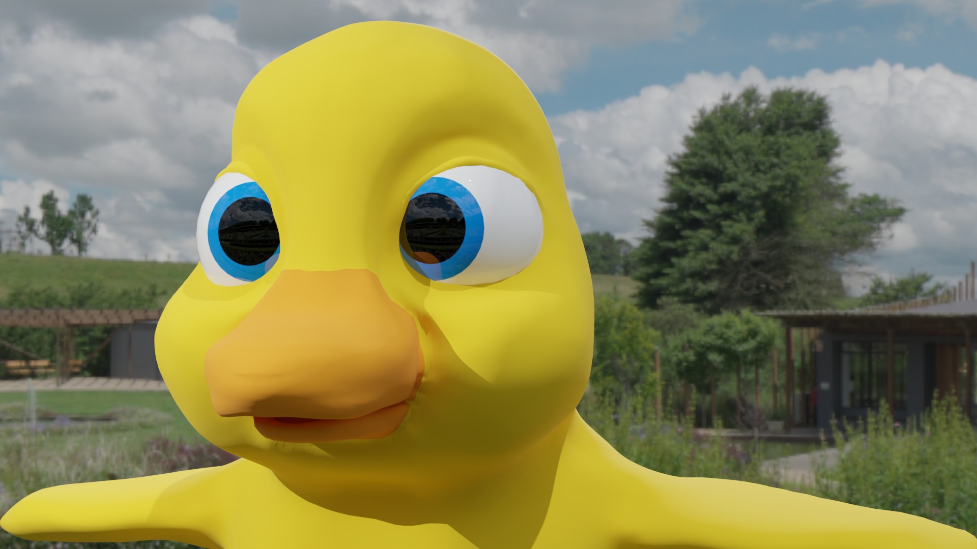 3D Little Duck Cartoon No Rig - TurboSquid 2323372
