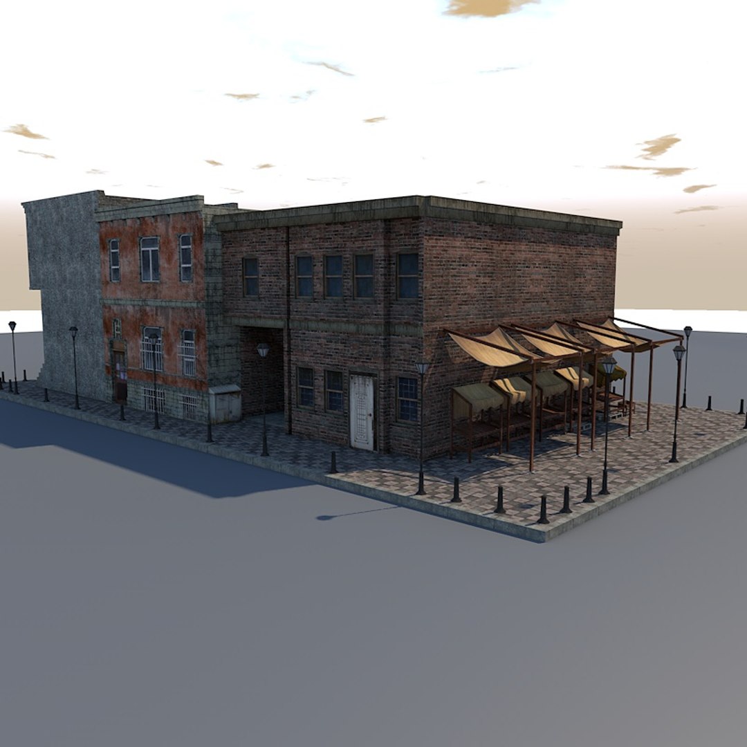 3d Street Scene