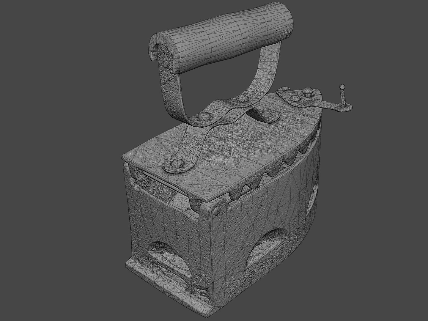 3D Model Old Iron - TurboSquid 1626312